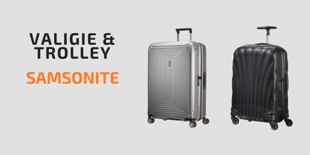 Le migliori valigie e trolley Samsonite bagaglio a mano e stiva